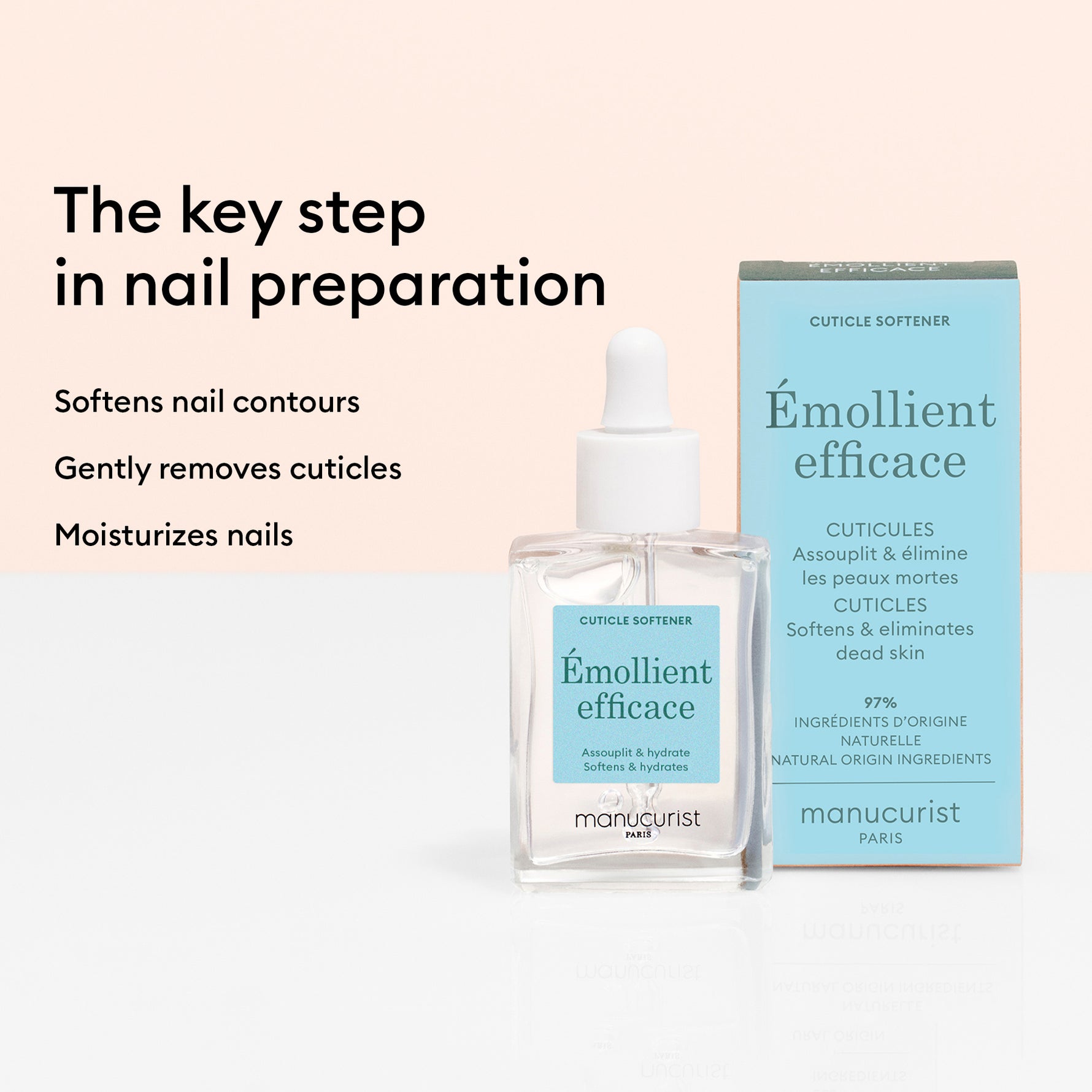 Cuticle Remover + Pusher Duo - Nail Care | Manucurist