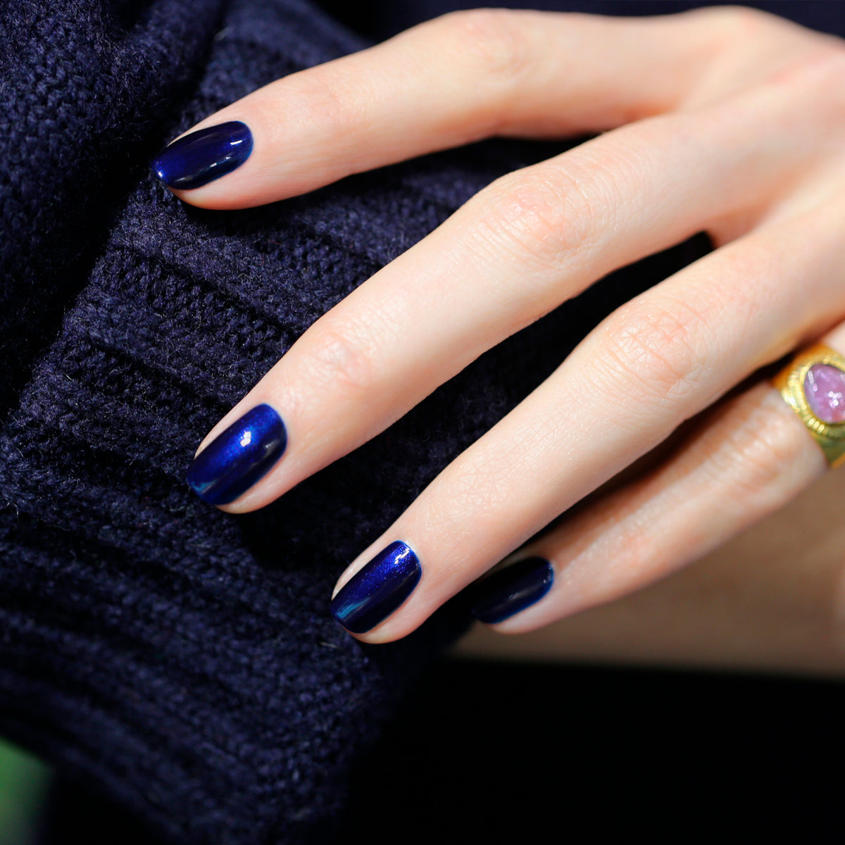 Midnight blue LED nail polish - The alternative to gel nail polish#N ...